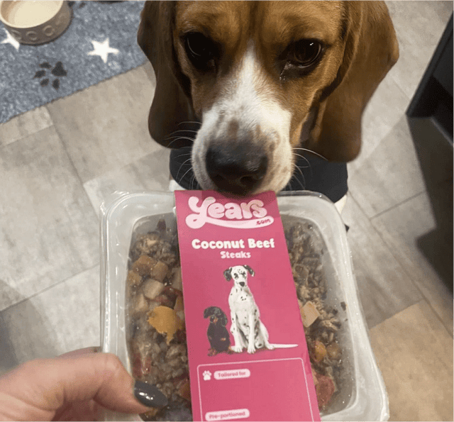 Years.com | Personalised Fresh Dog Food Delivery | 97% Rating