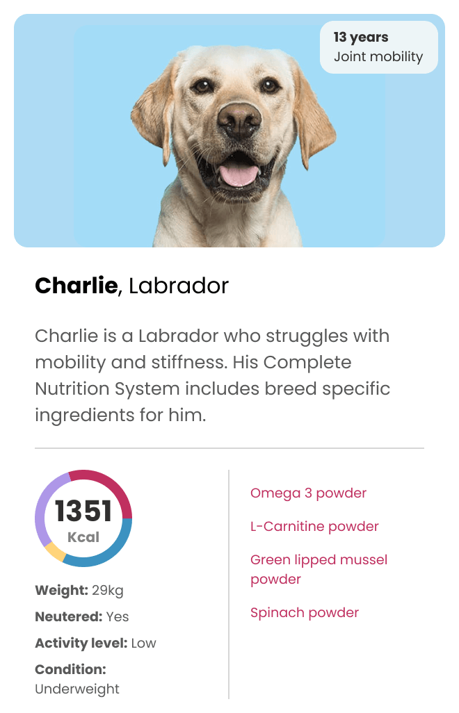 Years.com | Personalised Breed Specific Dog Food | 97% Nutrition Ratin
