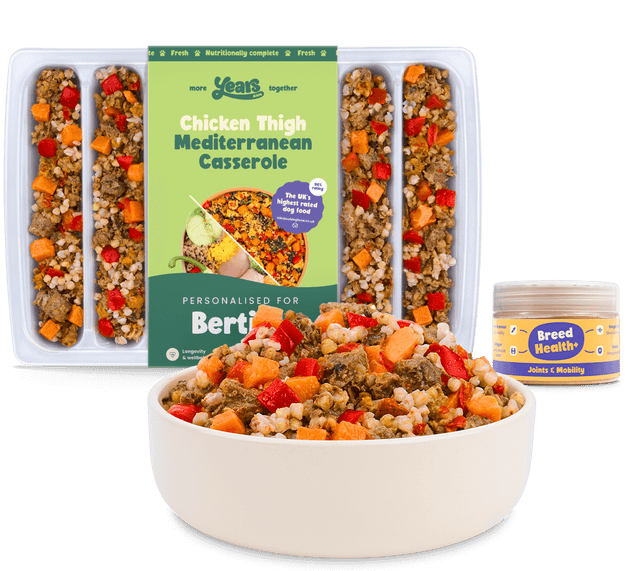 Personalised Fresh Dog Food Subscription – Years.com